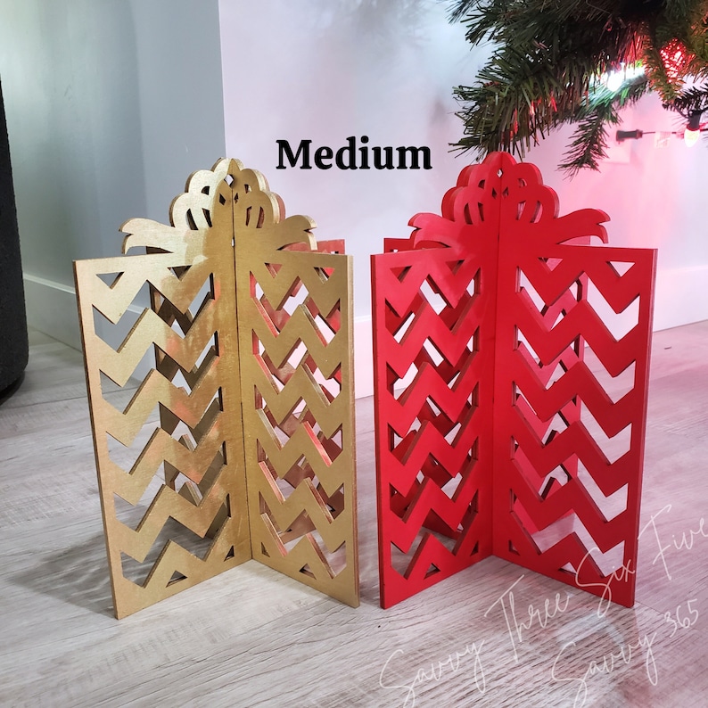 3D Presents | Standing Presents | Easy Storage | Winter Decor ...