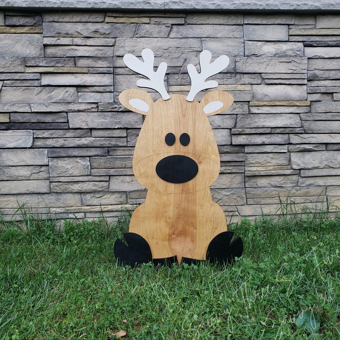 Reindeer | Outdoor Winter Decor | Porch Items | Yard Art | Winter ...