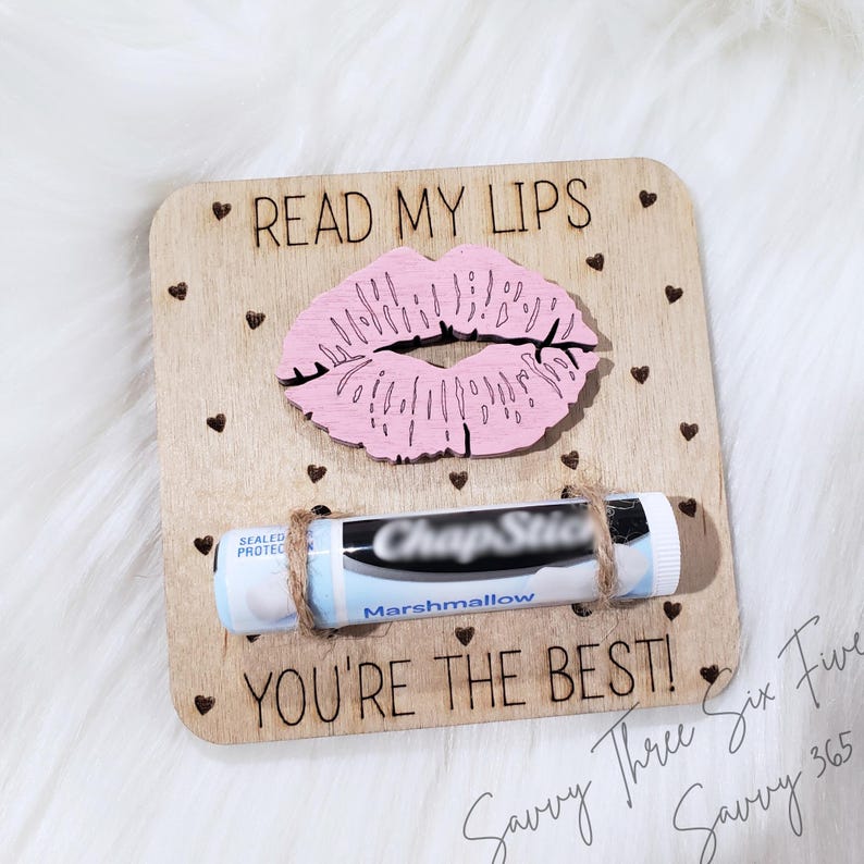 Lip Balm Valentine's Day Party Favors | Candy Free V Day | Children ...