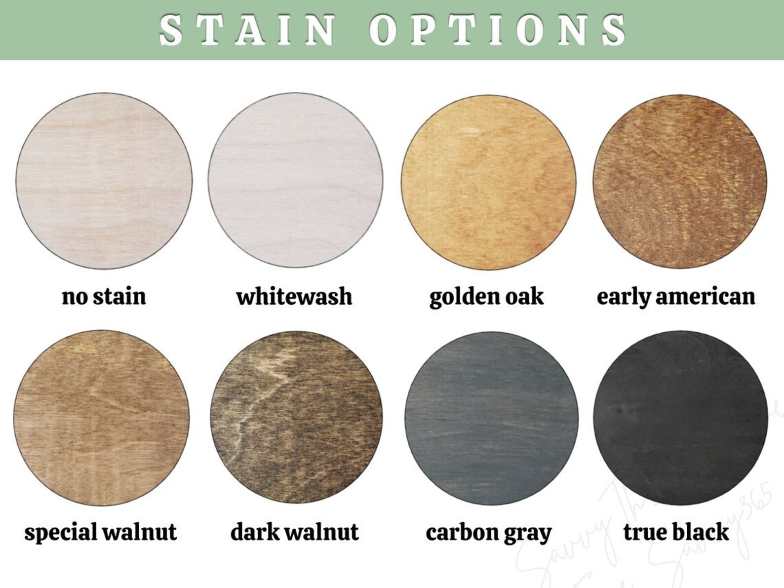Paint Examples | Stain Example | Swatches | Sample | for Savvy365 Shop ...
