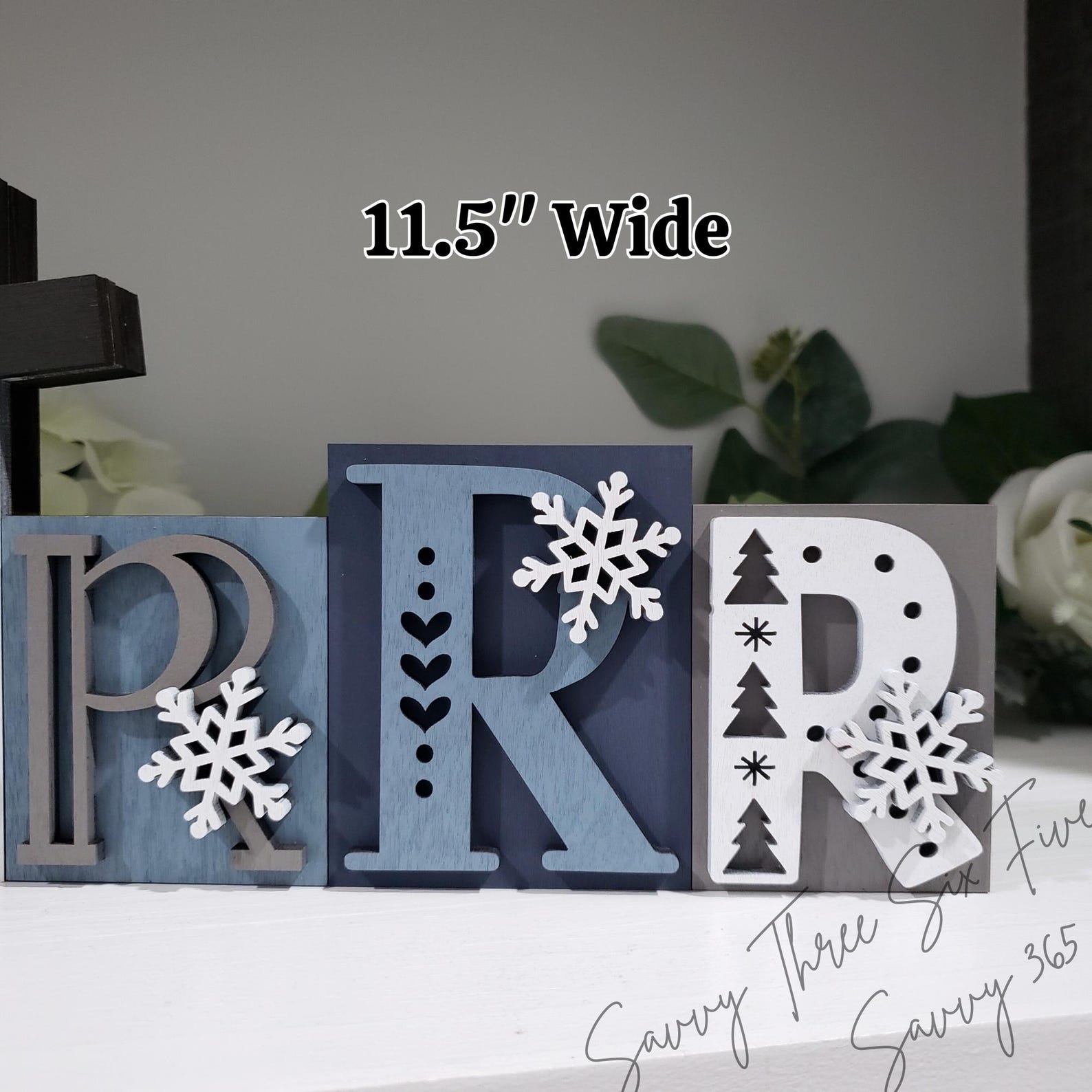 Brrr Shelf Sitter | Winter Fireplace Decor | Christmas Mantel ...