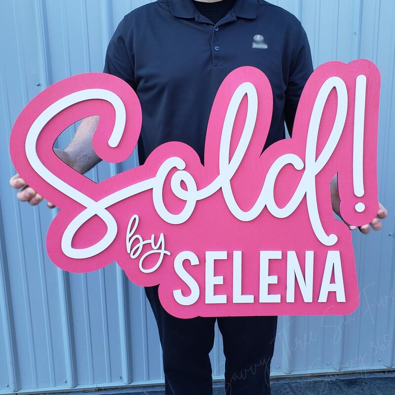 Sold Sign - Etsy
