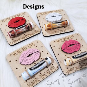 Lip Balm Valentine's Day Party Favors | Candy Free V Day | Children ...