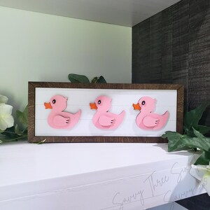 Duck Sign | Shiplap Bathroom Decor | Kids Bathroom | Choose Your Colors ...