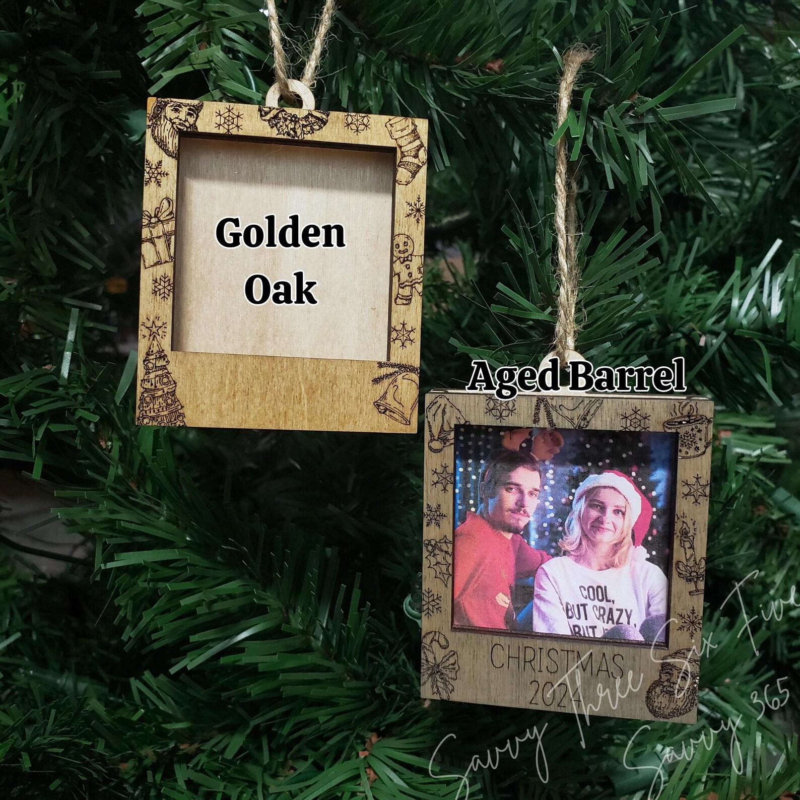 Photo Frame Ornament | Mini Frame Christmas Tree Hanging | My First ...