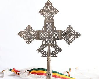 Ethiopian Processional Cross Large 20 Orthodox Church - Etsy