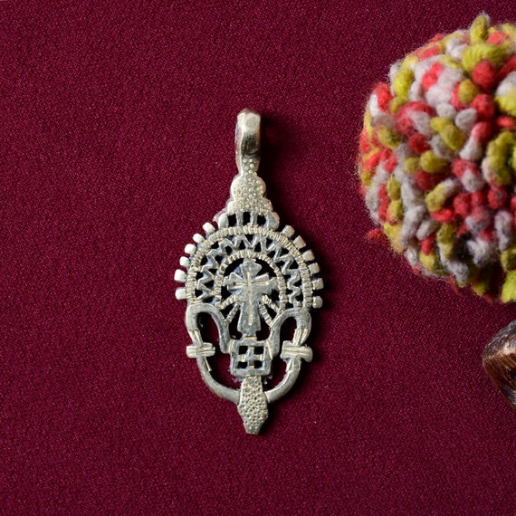 Ethiopian cross pendent Lalibela neck Cross, Coptic n… - Gem