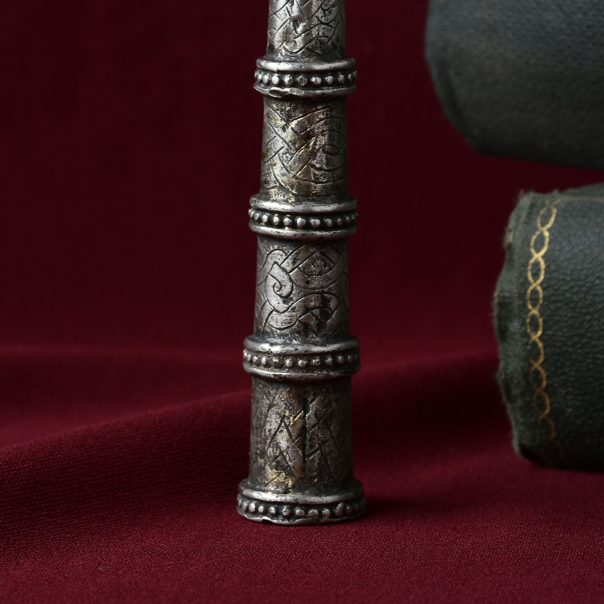 Ethiopian Orthodox High Priest Prayer Stick Tip Final Cross Silver ...