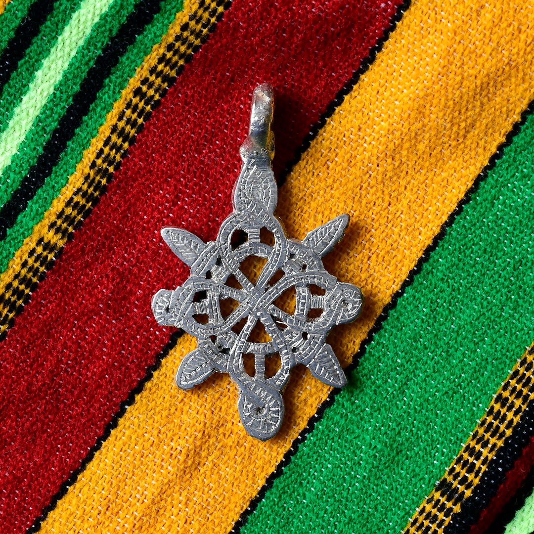 Ethiopian Neck Cross, Coptic Orthodox Christian Cross Handmade Catholic ...