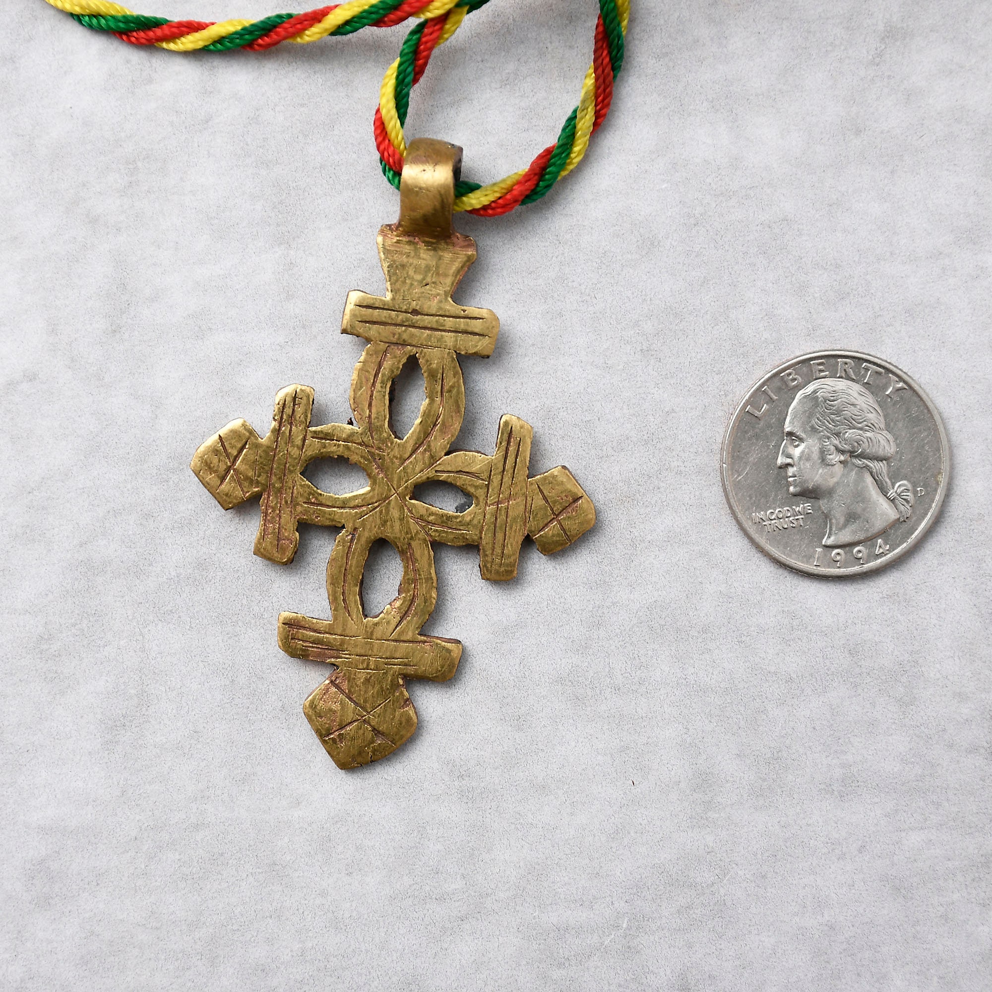 Ethiopian Cross Necklace Coptic Cross Pendant Orthodox Cross Pendent 14 ...