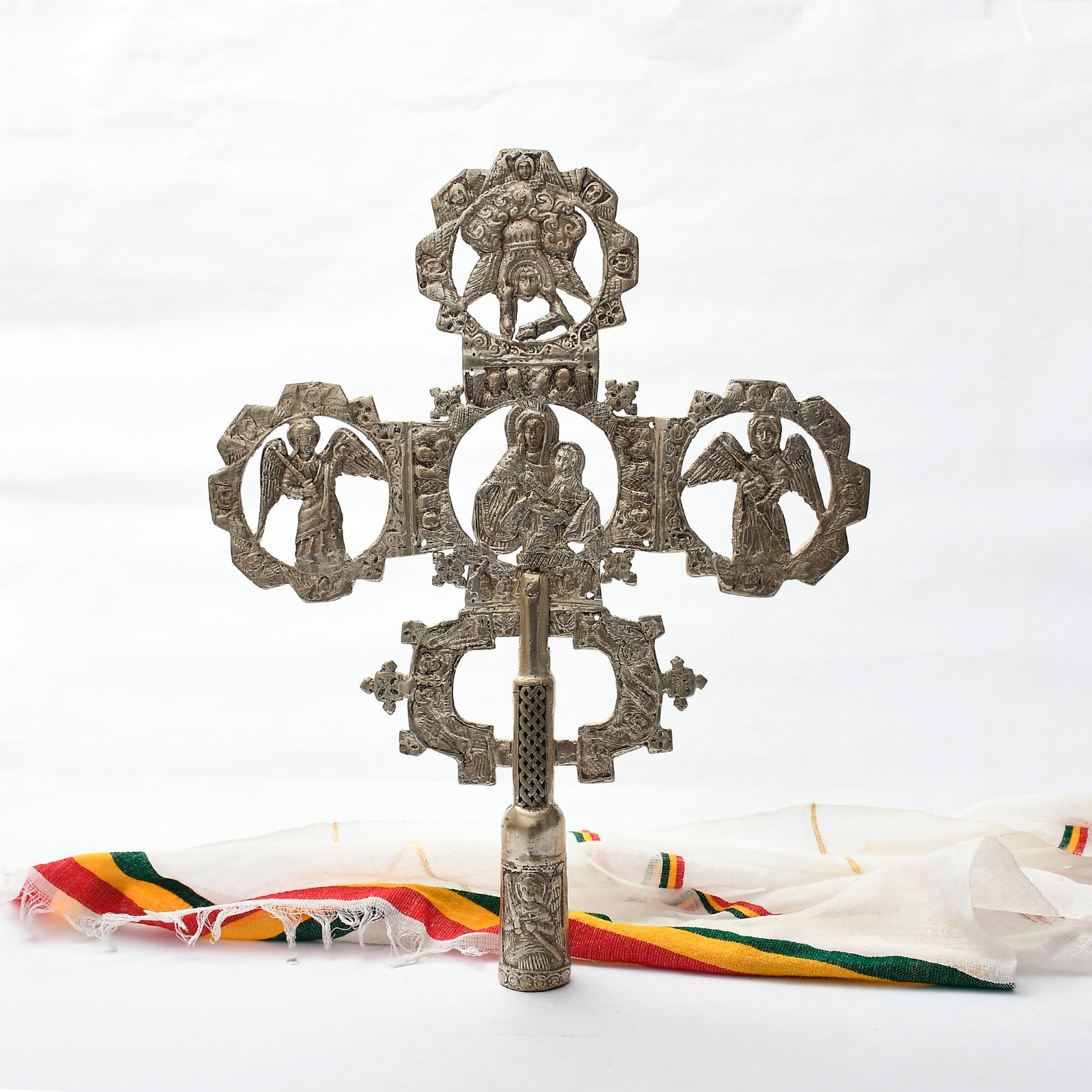 Handmade Ethiopian Coptic Processional Cross Large Cross - Etsy