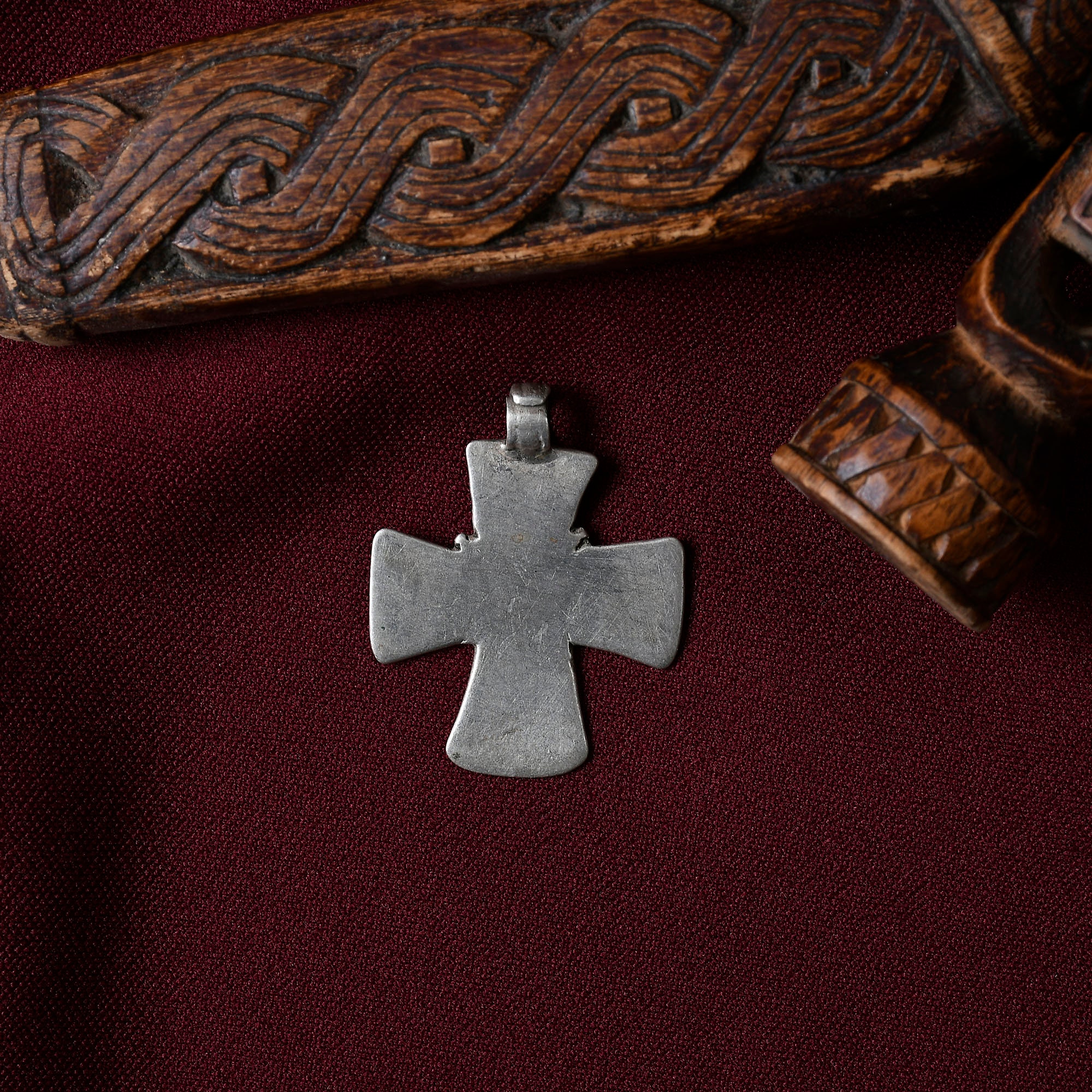 Ethiopian Cross Coptic Silver Neck Cross Orthodox Cross - Etsy