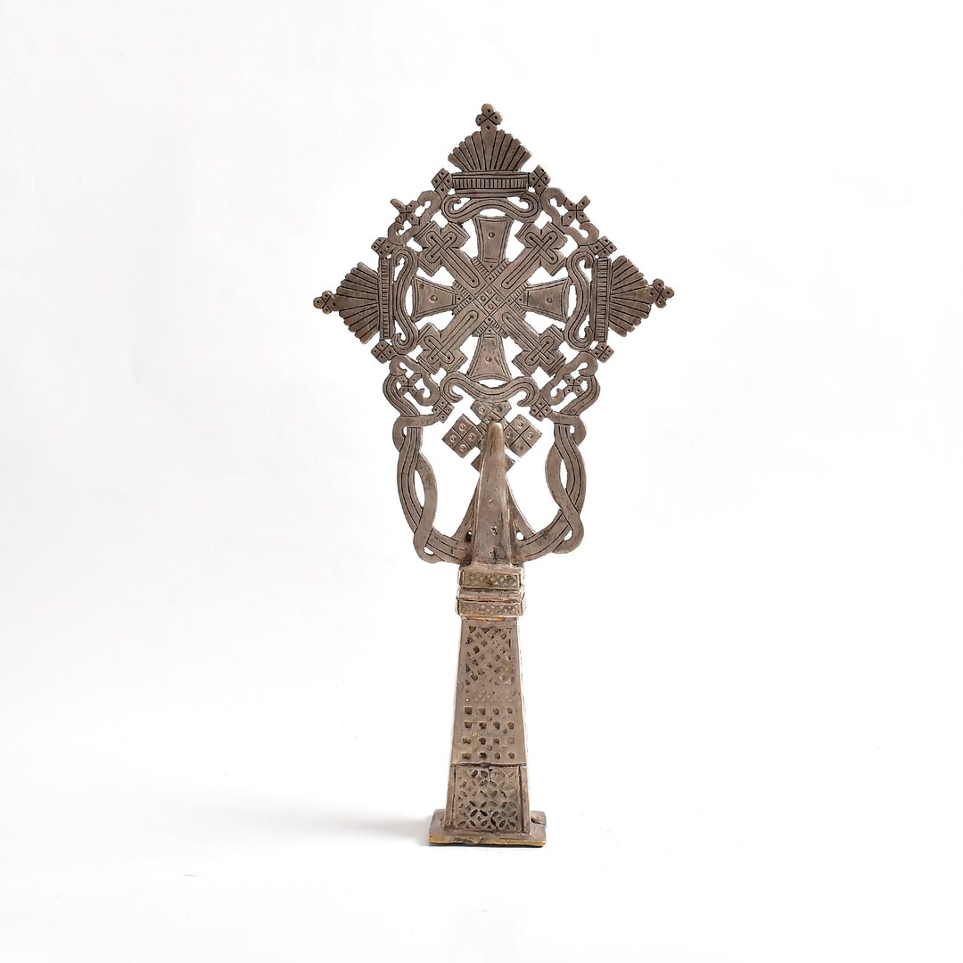 Ethiopian Orthodox Processional Cross Coptic Altar Cross - Etsy