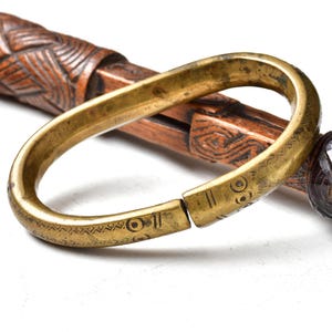 Africana Tribal Jewelry Bronze Cuff Ethnic Adornment Anklet Armlet Cuff ...