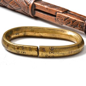 Africana Tribal Jewelry Bronze Cuff Ethnic Adornment Anklet Armlet Cuff ...