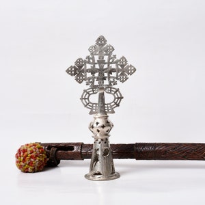 Ethiopian Cross, Ethiopian Orthodox Church Processional Cross Coptic ...