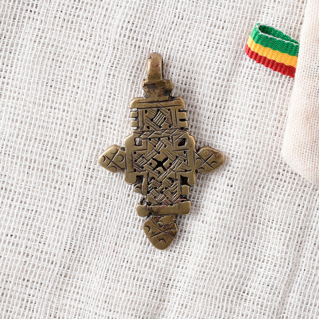 Ethiopian Neck Cross, Coptic Neck Cross Pendant, Ethiopian Coptic Cross ...