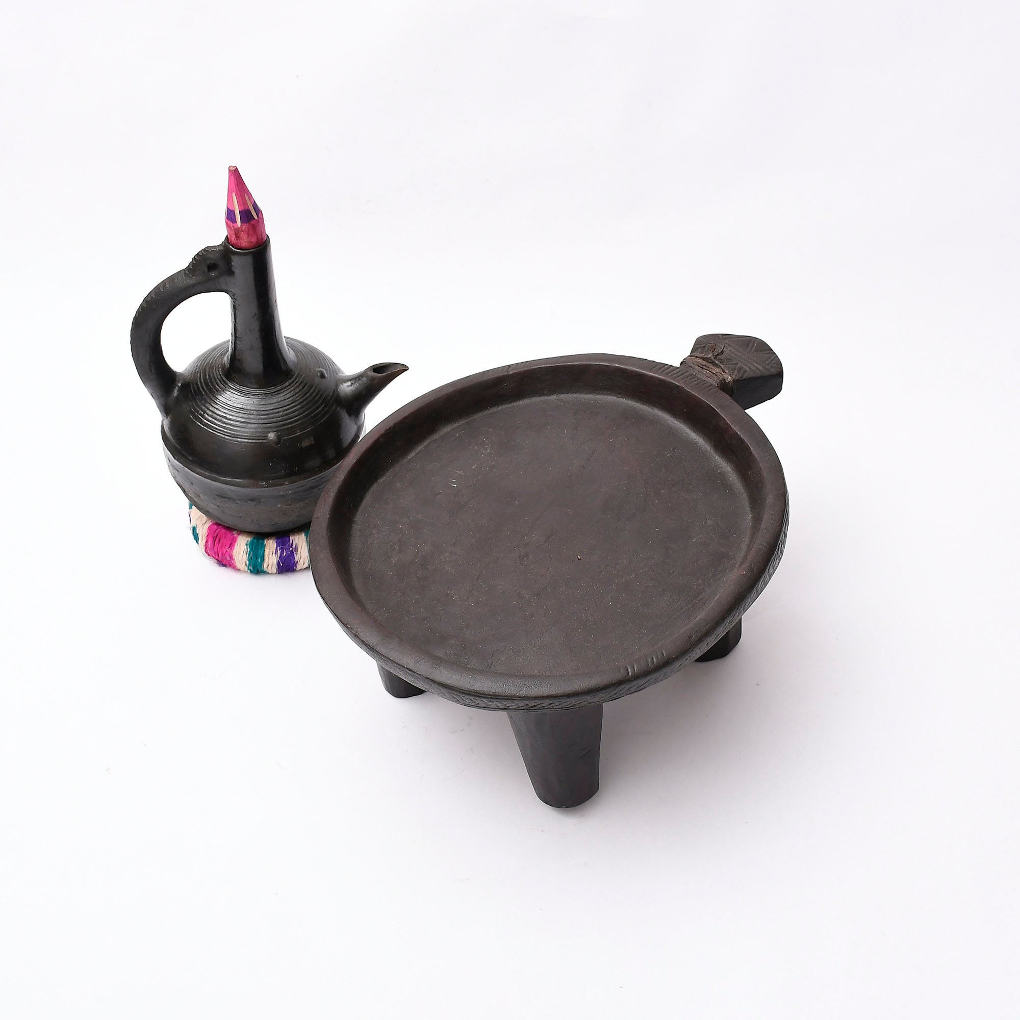 Ethiopian Jebena Coffee Set, Ethiopian Coffee Pot, Gurage Coffee Pot ...