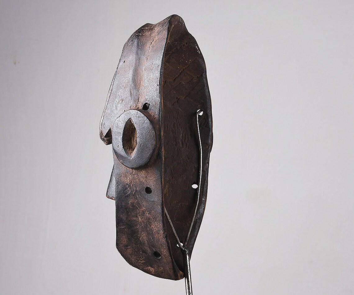 African Tribal Mask From KUMU Tribe DRC Wooden Art Congo - Etsy