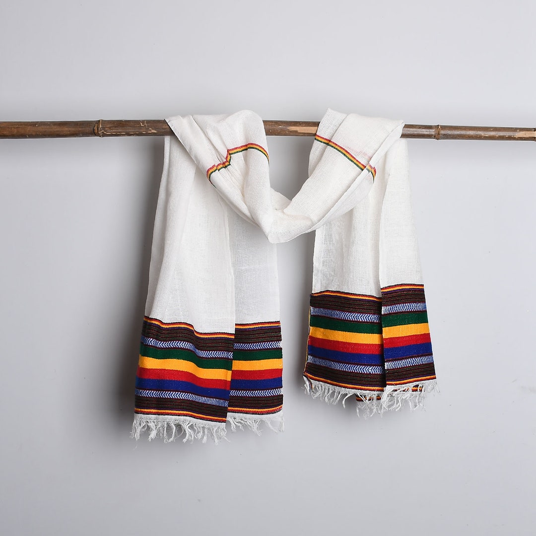 Large Rasta Clothing Ethiopian Scarf Netela Rasta Shawl Lightweight ...