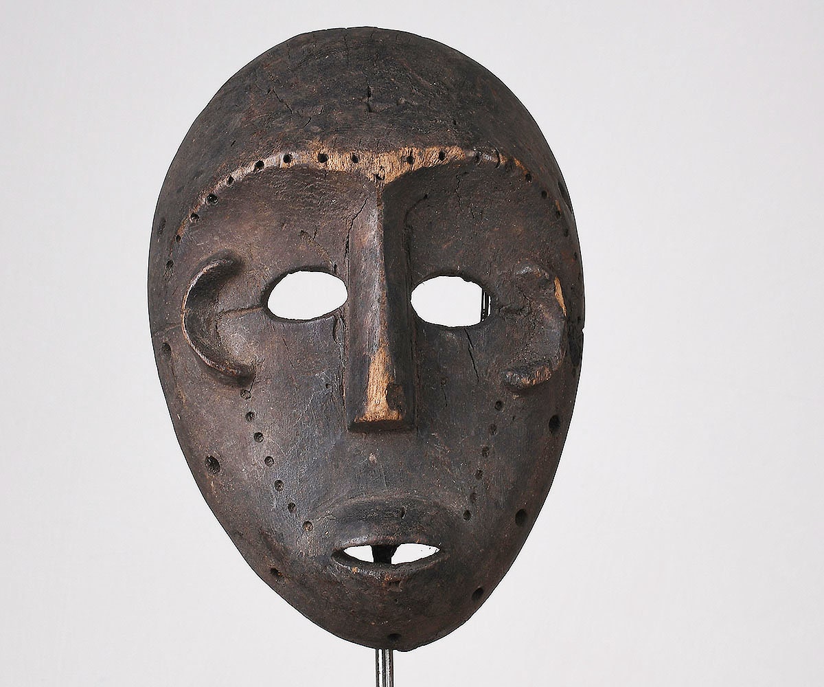 African Congo Mask Wooden Tribal Mask KUMU Tribe Primitive Art - Etsy