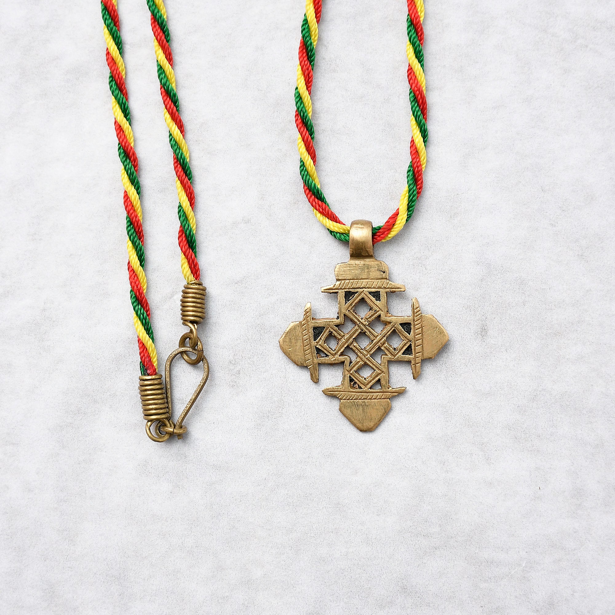 Ethiopian Neck Cross Necklace Coptic Cross Pendant Orthodox - Etsy