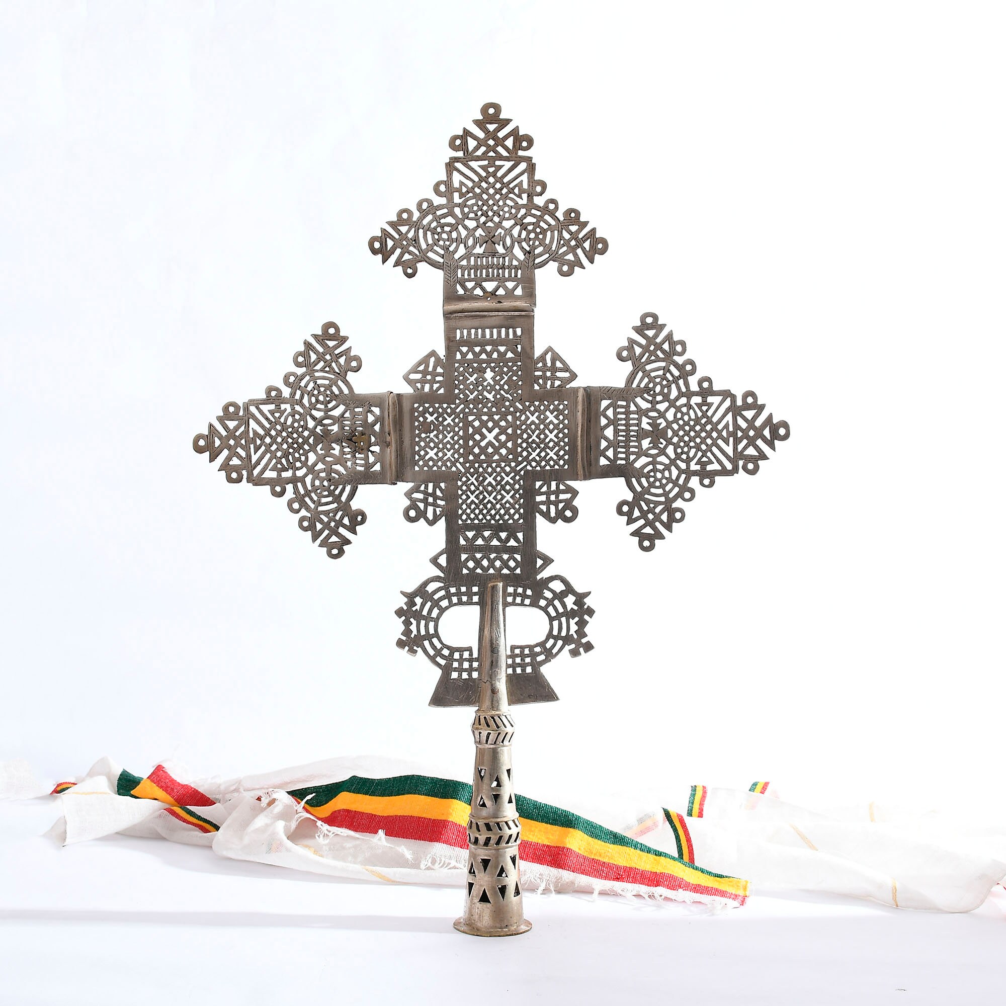 Ethiopian Orthodox Processional Cross Large 23 Orthodox - Etsy