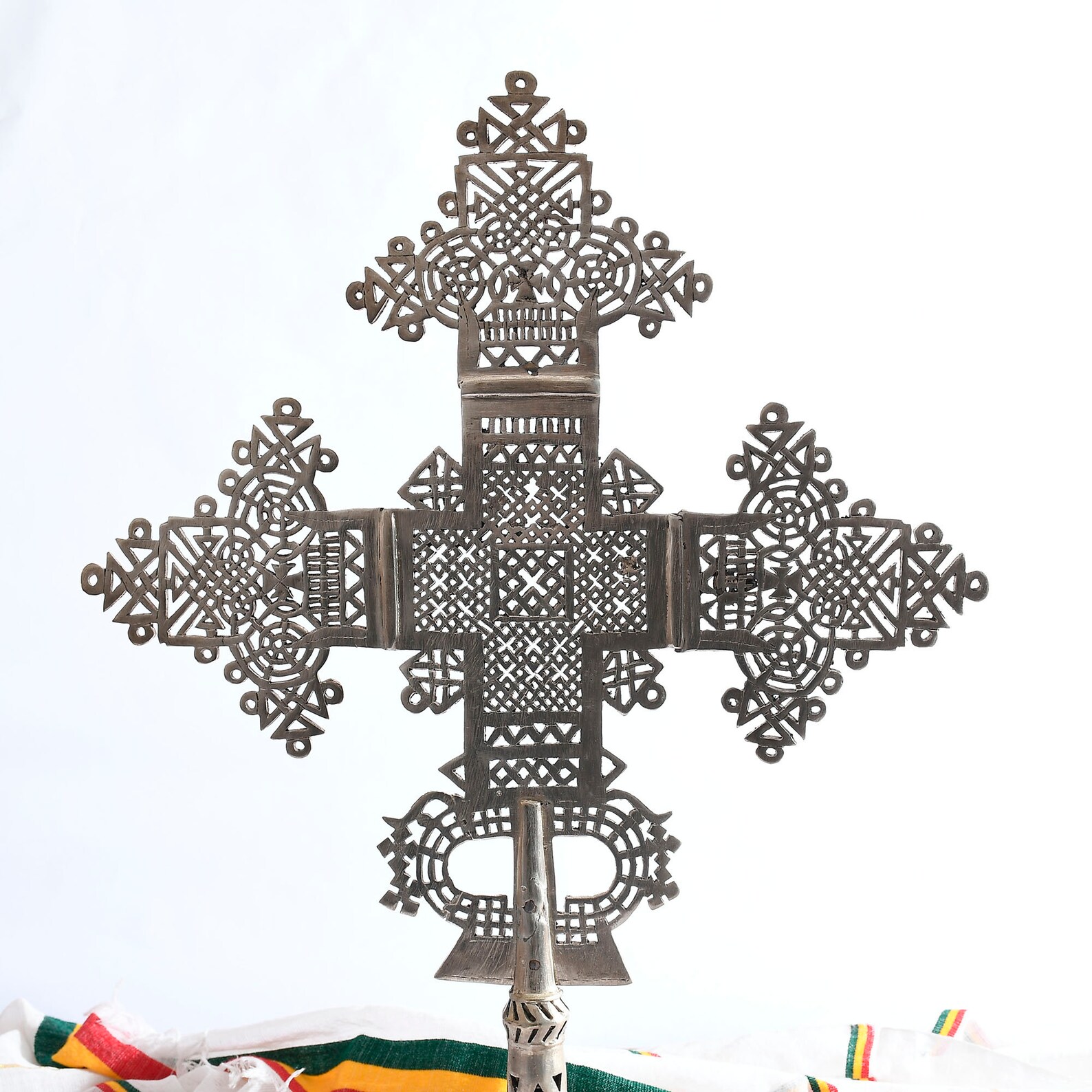 Ethiopian Orthodox Processional Cross Large 23 Orthodox Church Altar ...