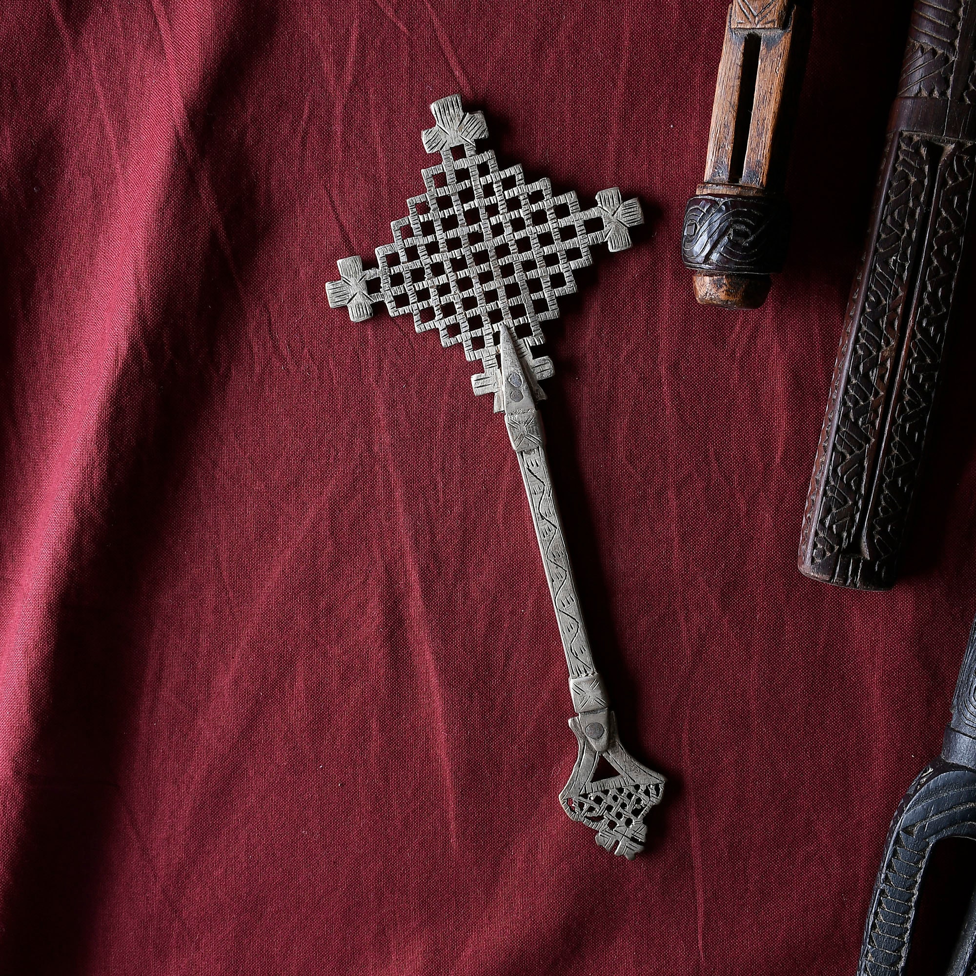 Ethiopian Orthodox Priest Hand Cross Handmade Coptic Orthodox Blessing ...