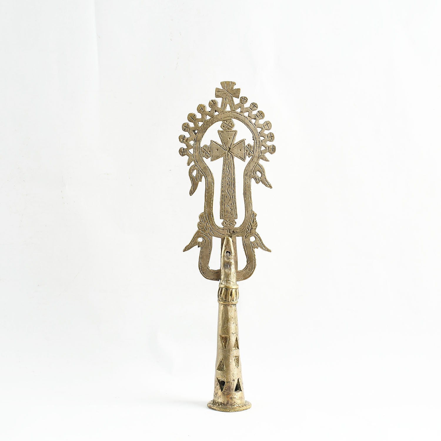 Collectibles Lalibela Ethiopian coptic cross hand held cross ...