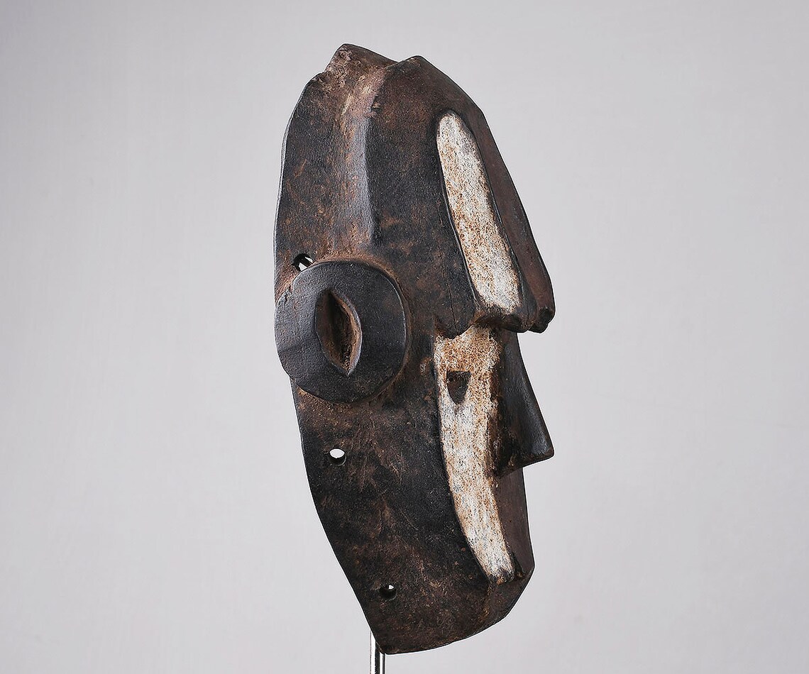 African Tribal Mask From KUMU Tribe DRC Wooden Art Congo - Etsy
