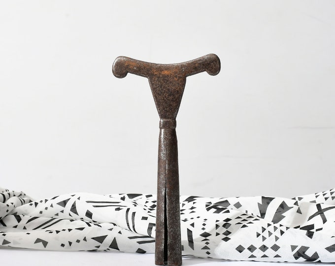 Antique Ethiopian Orthodox Priest Prayers Stick Final Tip,ethiopian ...