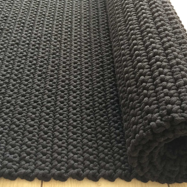 Knit Rug - Etsy