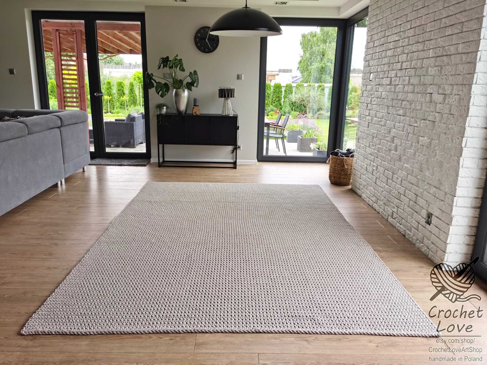 UNIQUE Rectangular CROCHET RUG 220 Cm X 300 Cm - Etsy