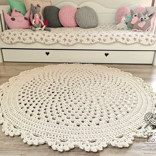 Many Colors Many Sizes Handmade ECRU Cream Large Crochet - Etsy