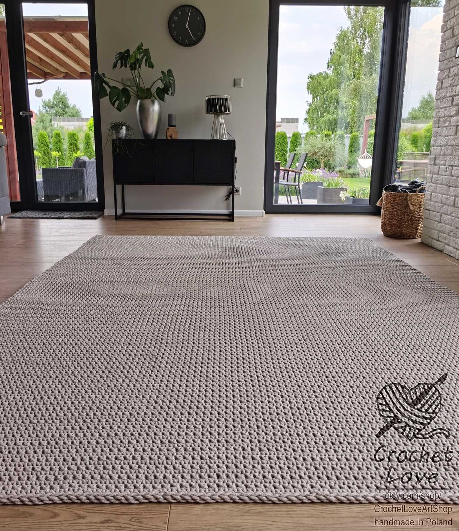 UNIQUE Rectangular CROCHET RUG 220 Cm X 300 Cm - Etsy