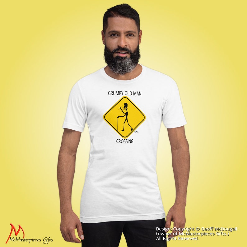 Funny Grumpy Old Man T-shirt, Old Man Birthday Gift, Funny Retirement ...