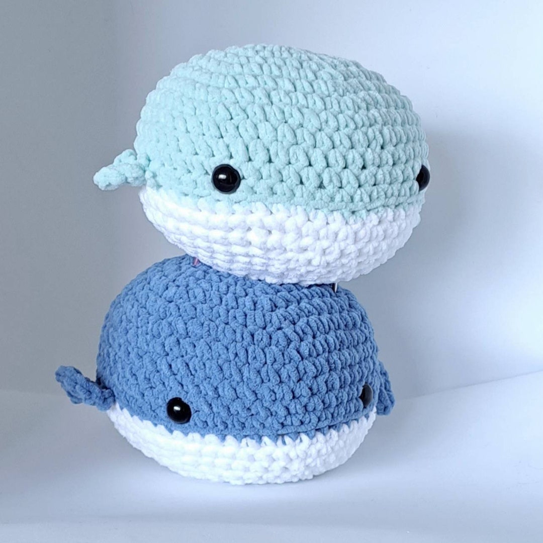 Wally Whale Crochet Musical Toy Plushie Cute Walvis Muziekknuffel ...