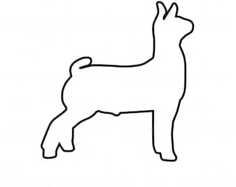 Boer goat svg | Etsy
