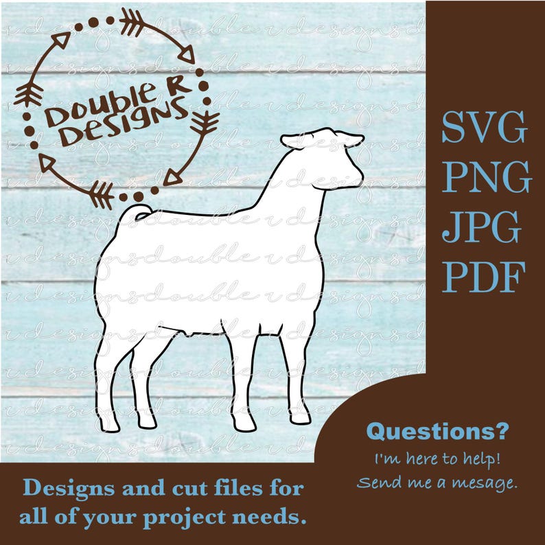 Myotonic Goat SVG – Fainting Goat Clipart, Commercial Use (digital File ...
