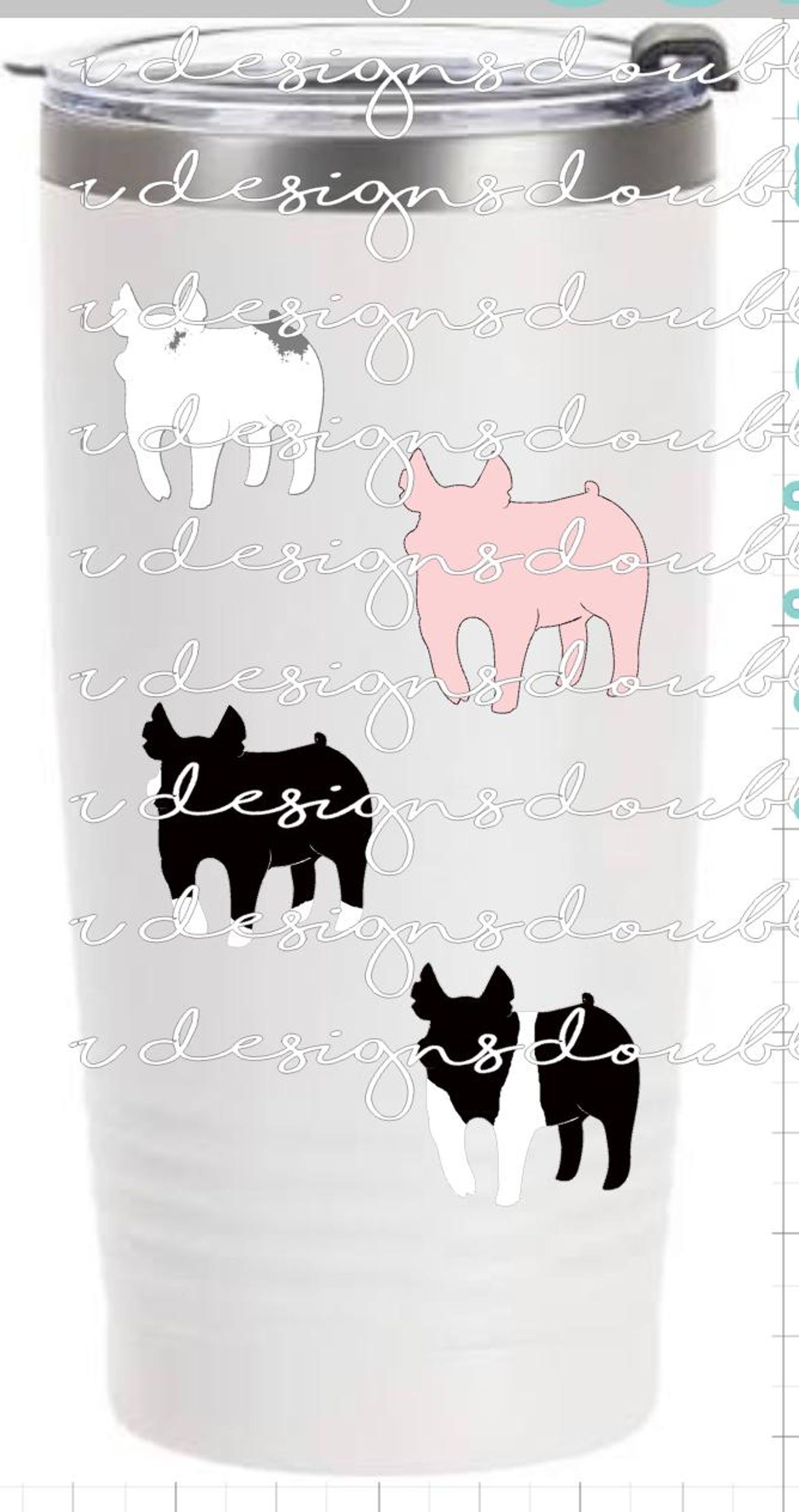 Show Pig SVG: 4H Swine Clipart (digital File) - Etsy
