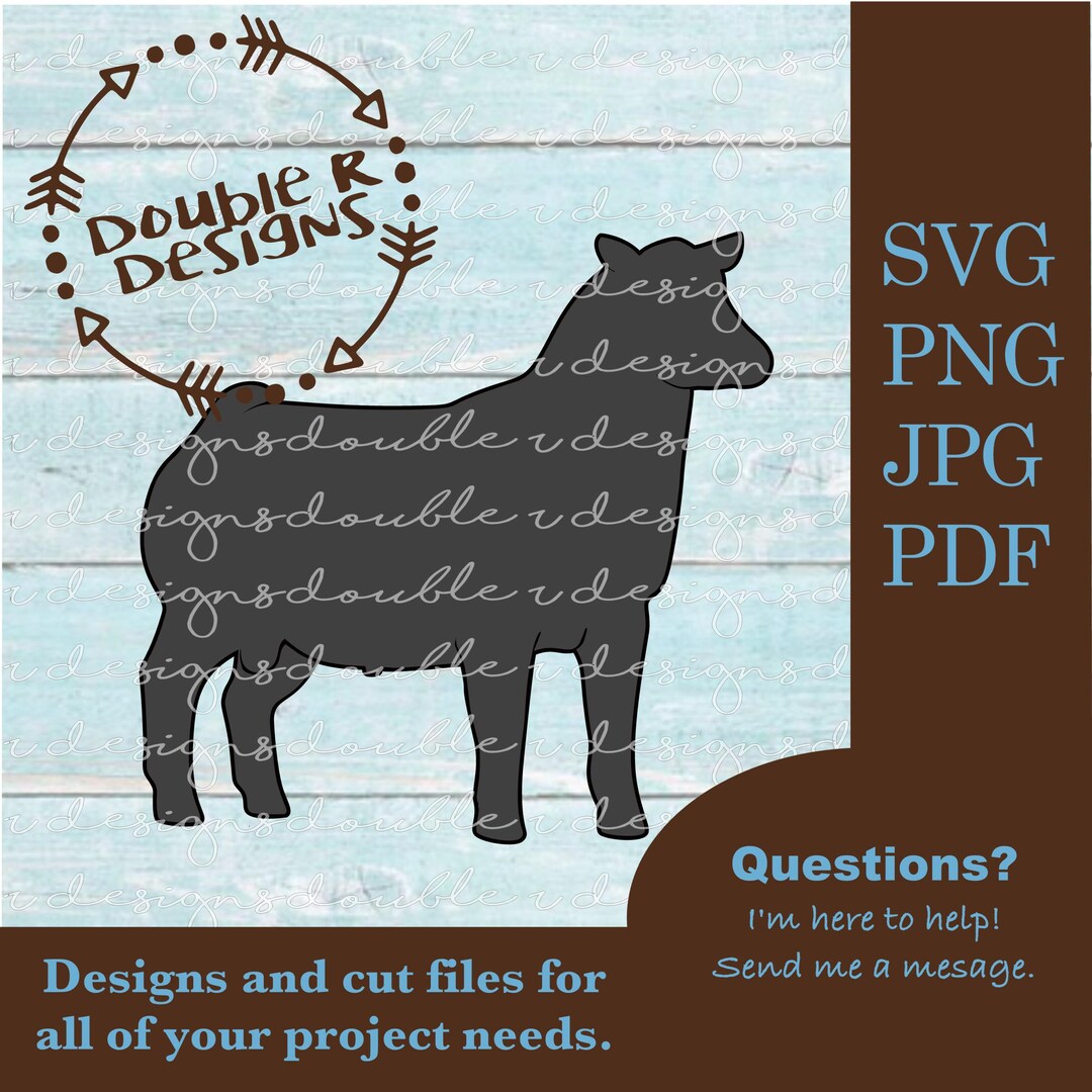 Myotonic Goat Buck Clip Art - Fainting Goat (svg, Png, Jpg, Pdf) - Etsy