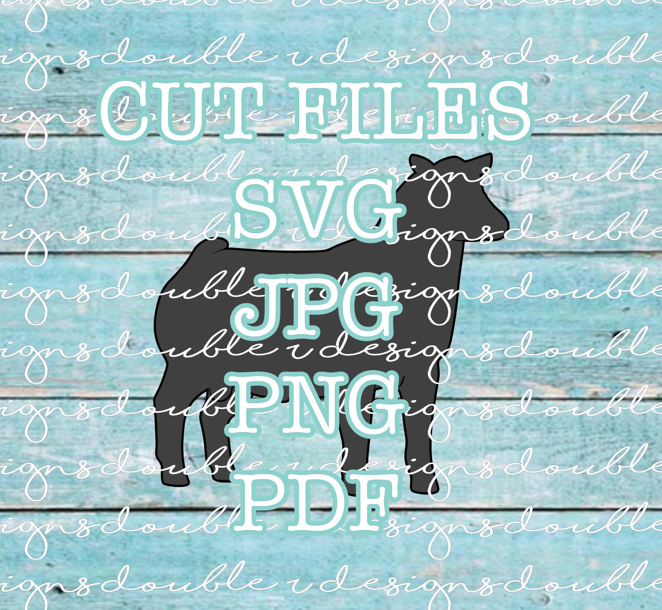 Myotonic Buck Digital File Clip Art - Fainting Goat, Myotonic Show Goat ...