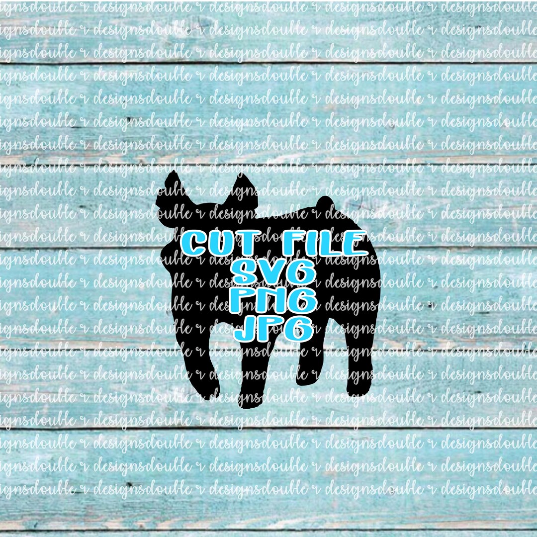 Show Pig 4 Show Pig File for Small Business and Personal Use, Cricut ...
