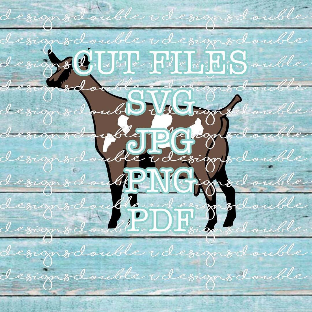 Nigerian Dwarf Doe #6 Dairy Show Goat Files for COMMERCIAL USE, Cricut ...