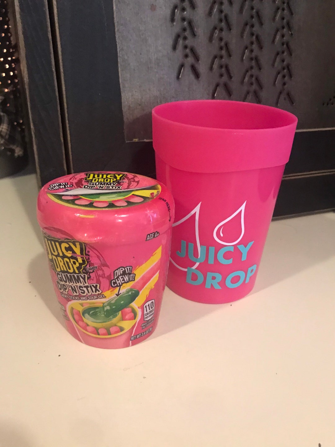 Tik Tok Juicy Drop Gummy Dip N Stick - Etsy