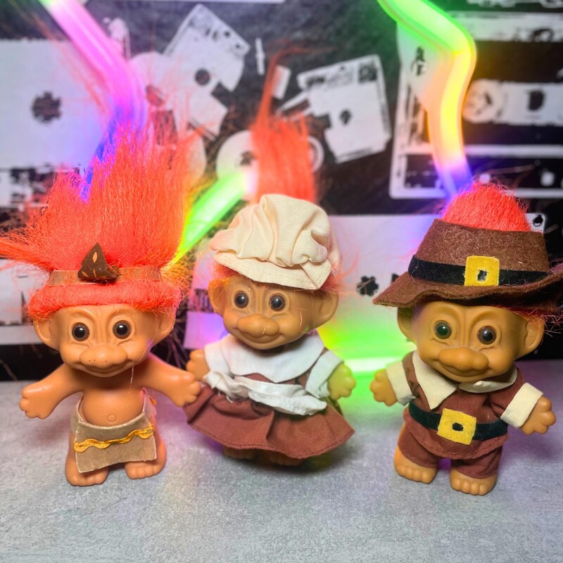 Troll Doll Keychain - Etsy