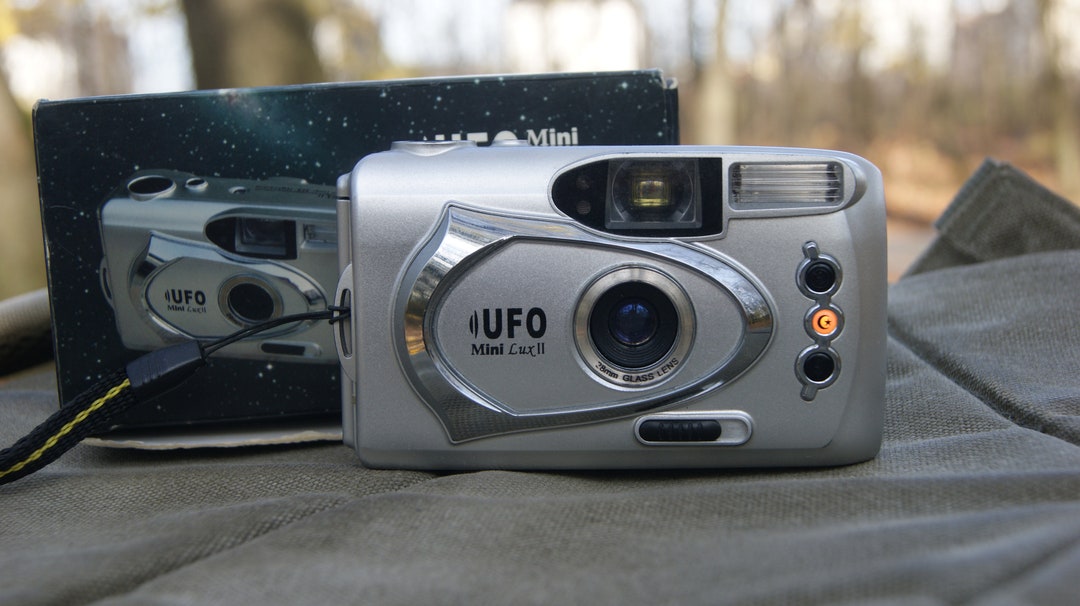 35mm Film Camera UFO Luxe-2 With Self-timer. Vintage Camera Point and ...