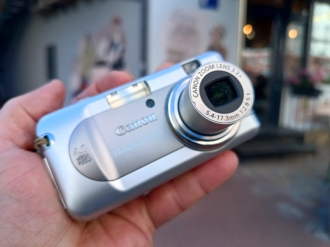 Canon Powershot A420 / Vintage 2000s Digital Camera / Tested & Working ...
