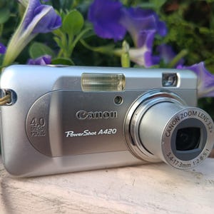 Canon Powershot A420 / Vintage 2000s Digital Camera / Tested & Working ...